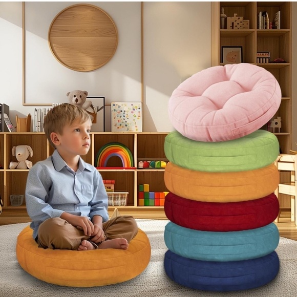 kids | Toys | 6pcs Round Floor Cushions For Kids | Poshmark
